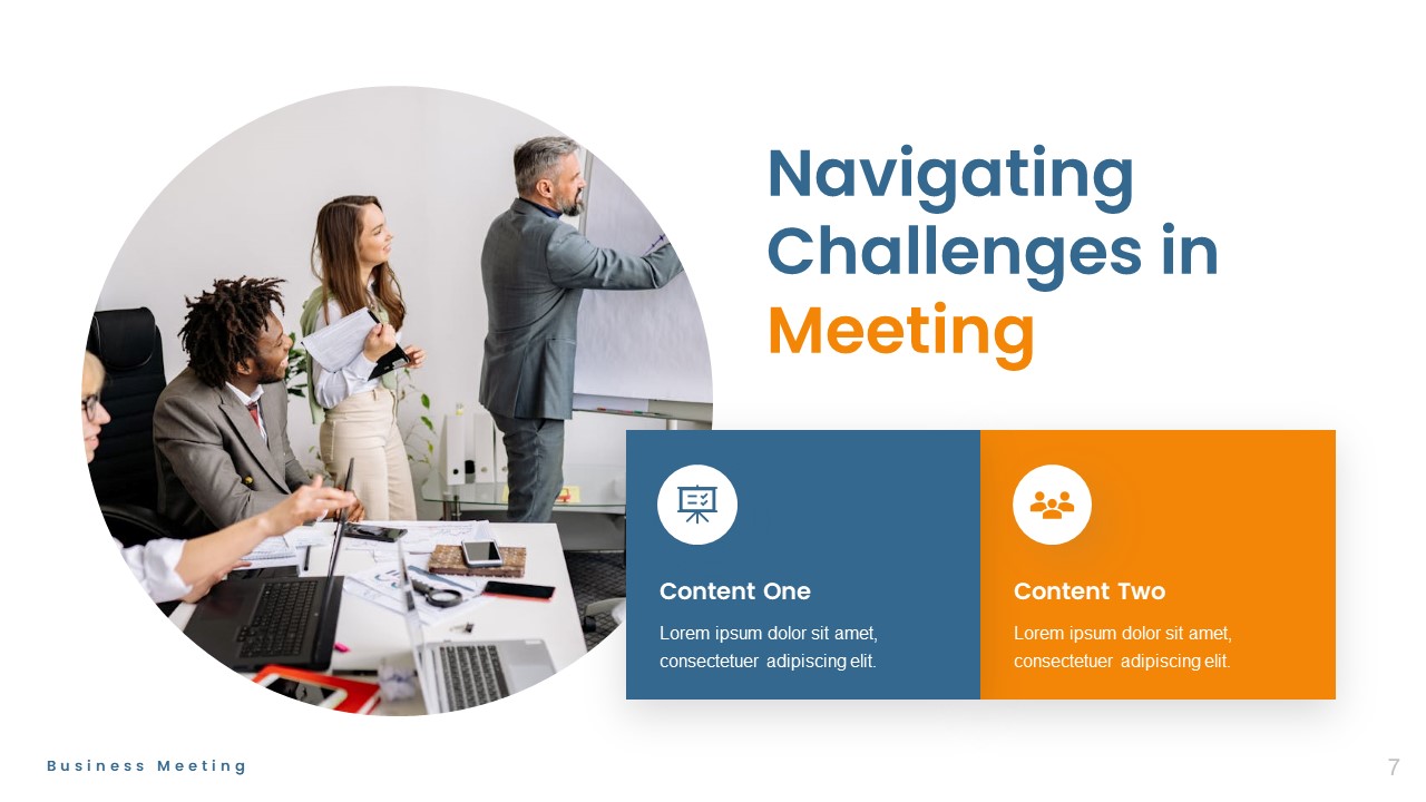 Business Meeting PowerPoint Presentation, Presentation Templates ...