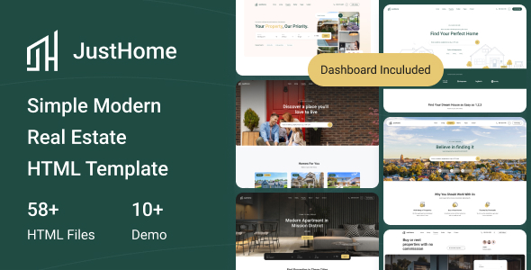 JustHome - Real Estate HTML Template by CreativeLayers | ThemeForest