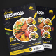 Food Flyer, Print Templates | GraphicRiver