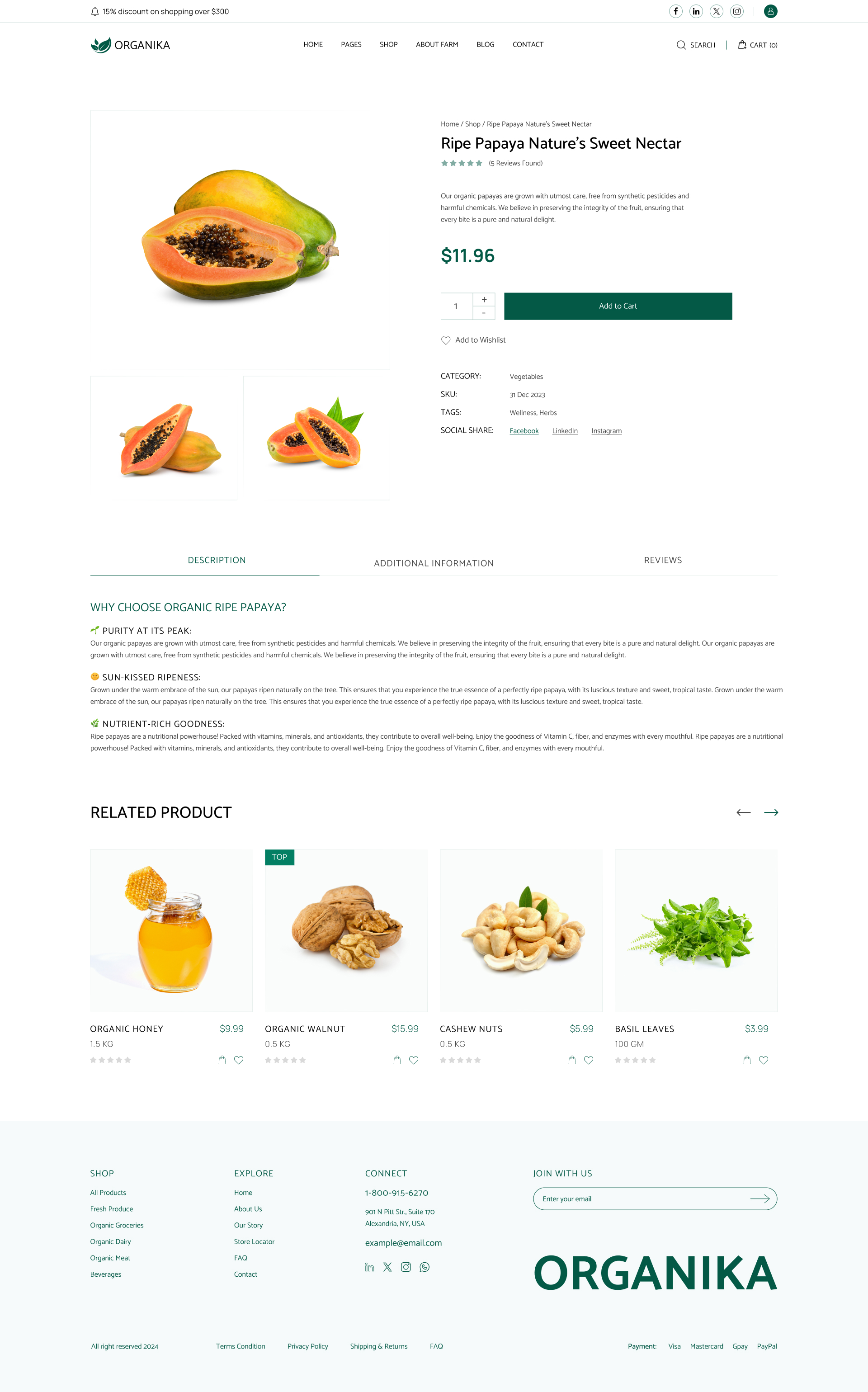Organika - Figma Template by thememarch | ThemeForest