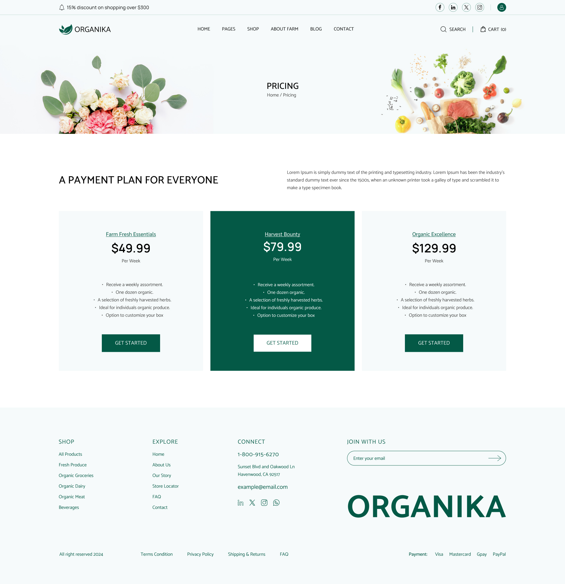 Organika - Figma Template by thememarch | ThemeForest