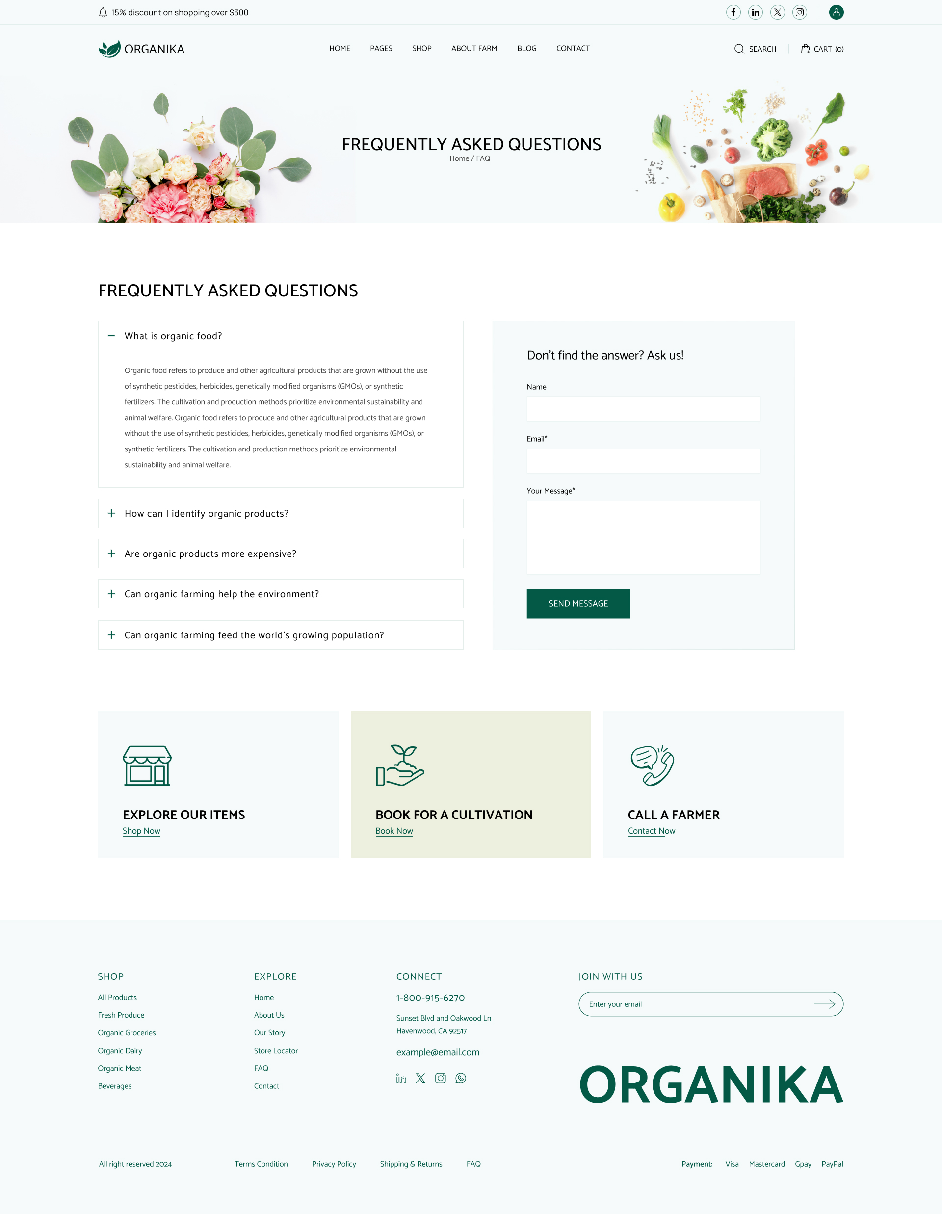 Organika - Figma Template by thememarch | ThemeForest