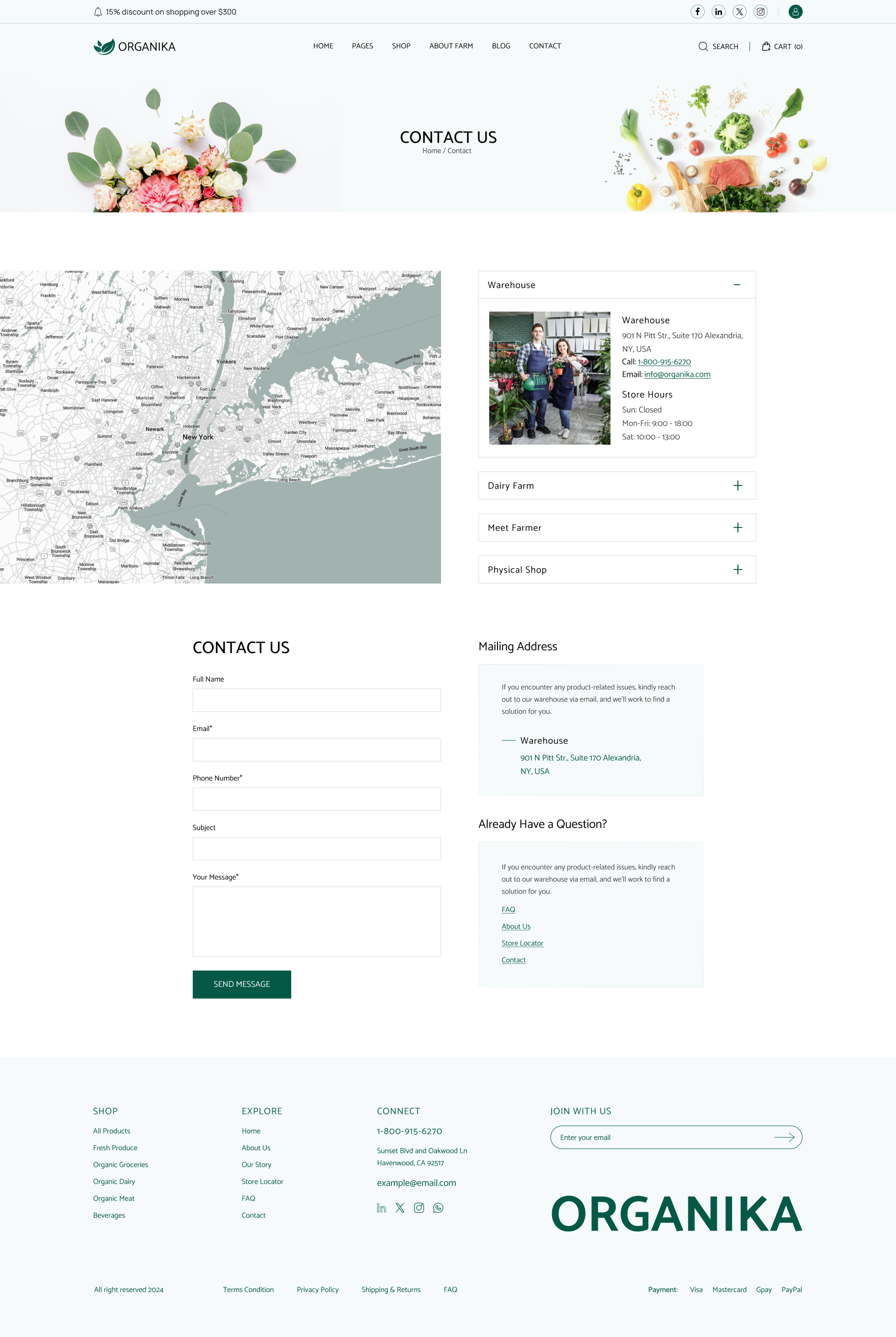 Organika - Figma Template by thememarch | ThemeForest