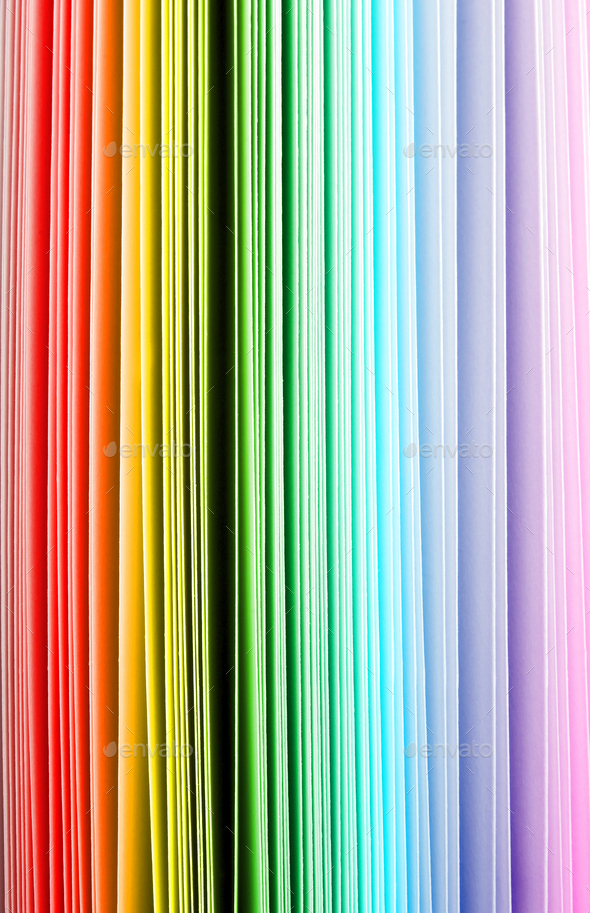Rainbow Paper Background Colours Stock Photo by THP-Creative | PhotoDune
