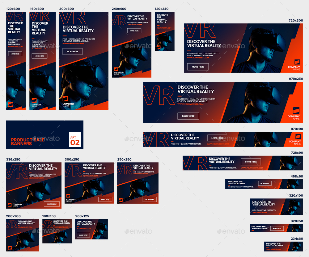 Product Sale Banners Bundle_Vol 2, Web Elements | GraphicRiver