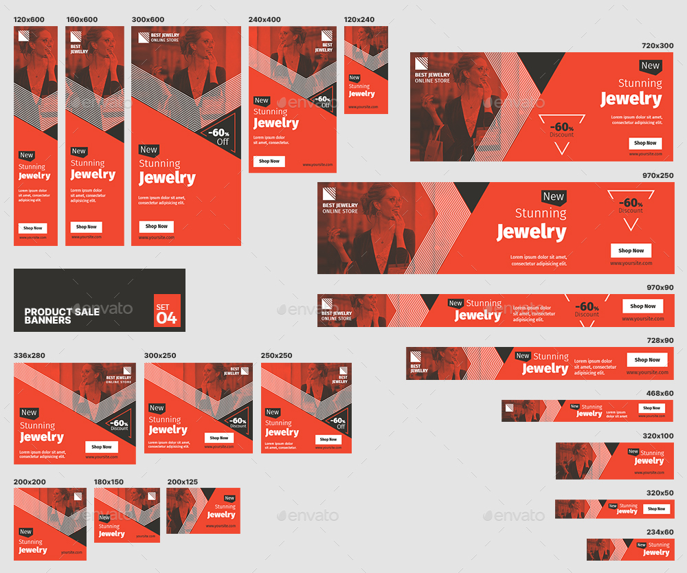 Product Sale Banners Bundle_Vol 2, Web Elements | GraphicRiver