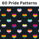 60 LGBTIA+ Pride Patterns Collection Photoshop Add-on for Pride 2024 ...