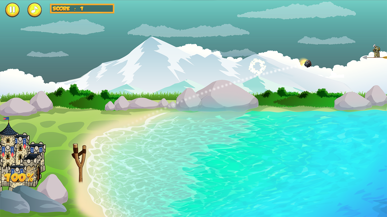 Angry Shooter Protect the Castle Game (Construct 3 | C3P | HTML5) Endless Game by Pro_Gaming