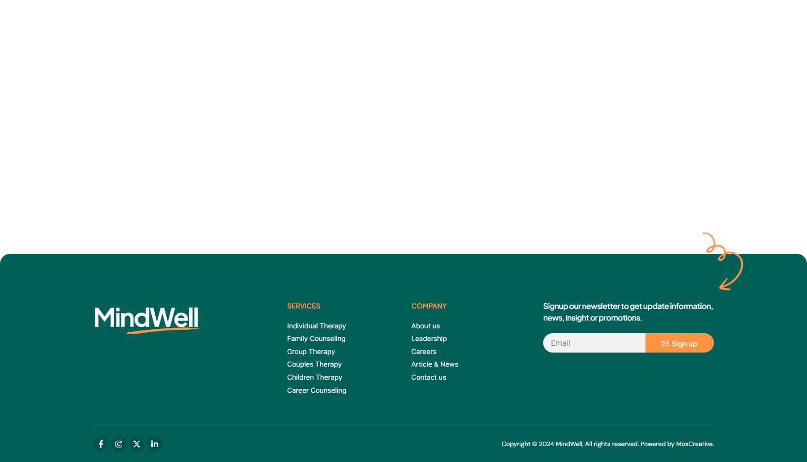 MindWell - Mental Health Care Elementor Pro Template Kit by moxcreative