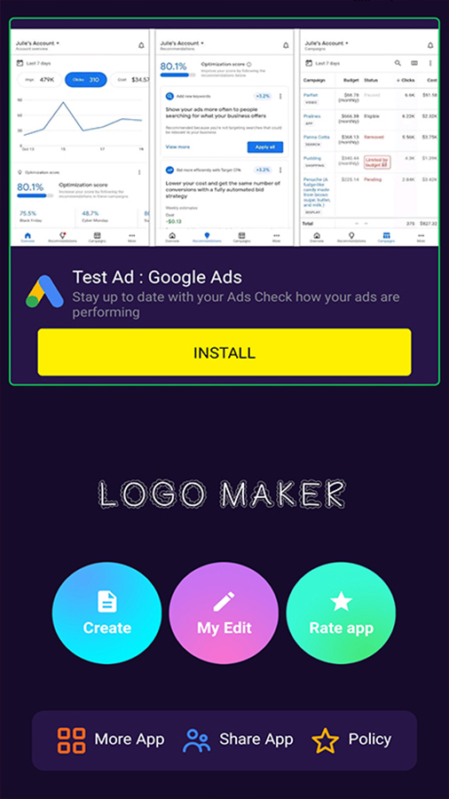 All in one LogoMaker Android by AndroPlaza | CodeCanyon