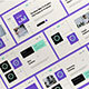 Purple Modern Pitch Deck Presentation Keynote, Presentation Templates