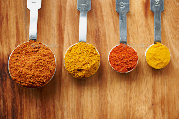 Colorful curry combinations Stock Photo by YuriArcursPeopleimages ...