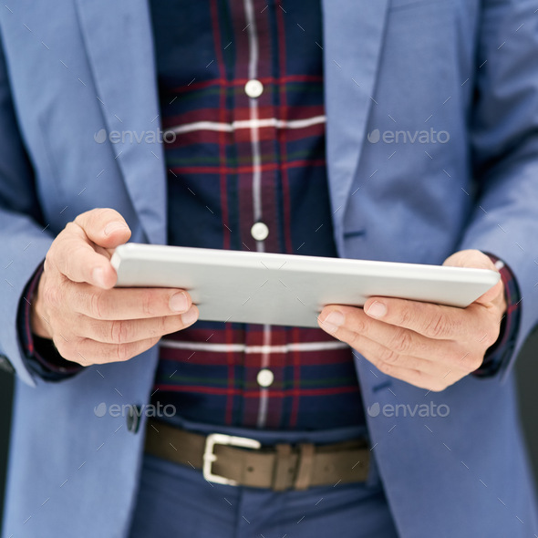 Building a business driven forward by technology Stock Photo by ...