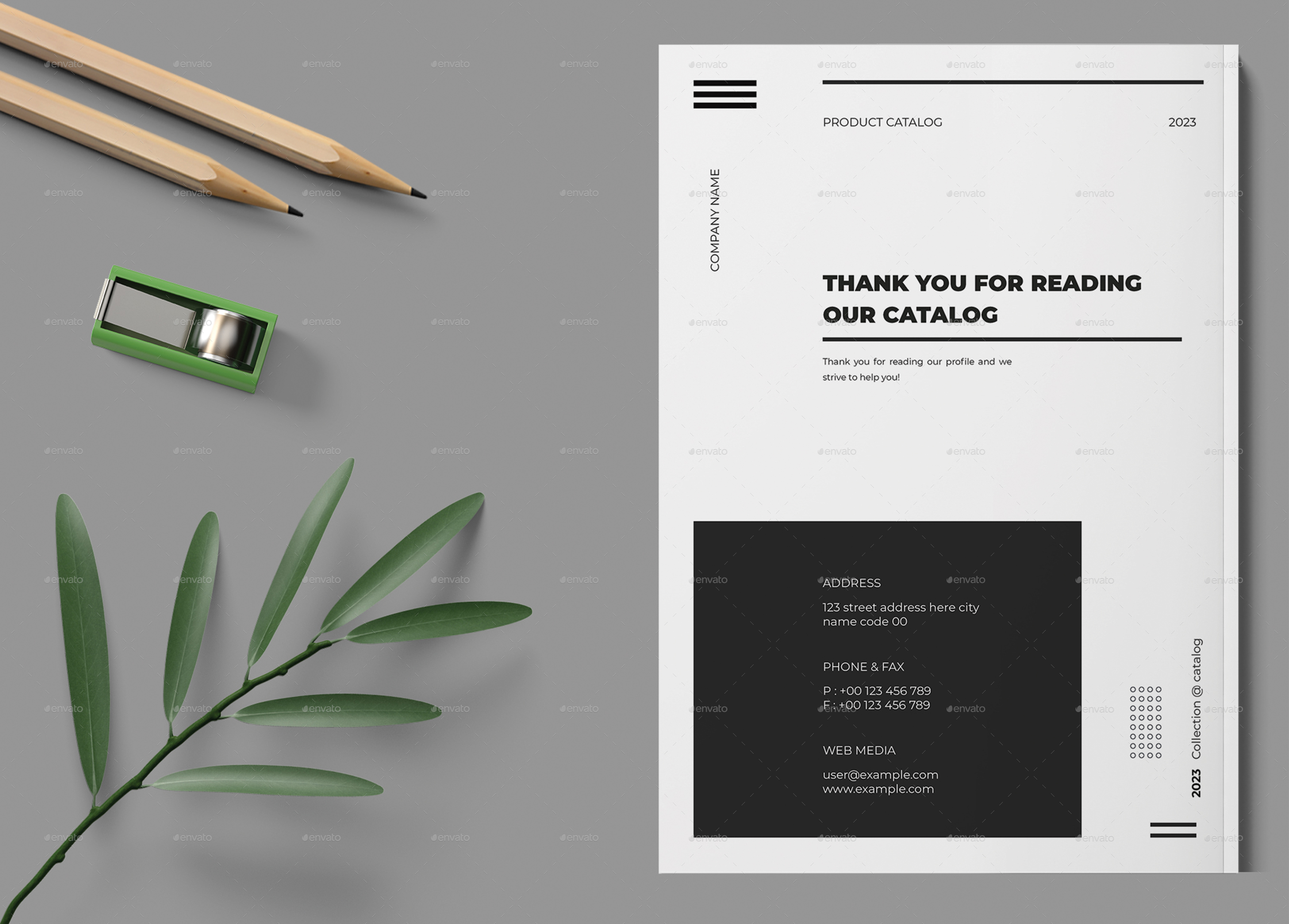 Interior Product Catalog Template, Print Templates | GraphicRiver