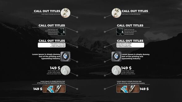 Call-Out Titles | After Effects, After Effects Project Files | VideoHive