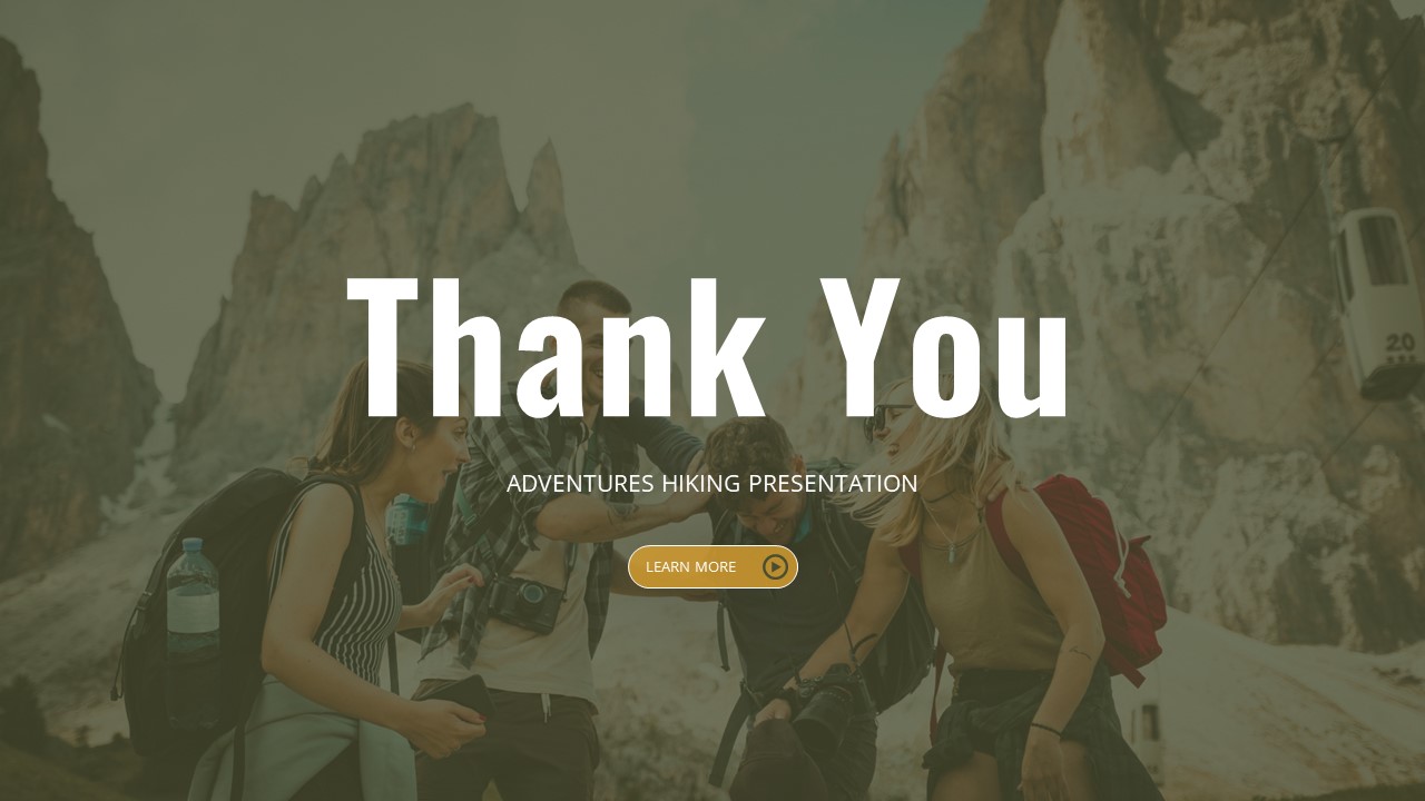 Adventrip - Adventures & Hiking PowerPoint Template, Presentation Templates