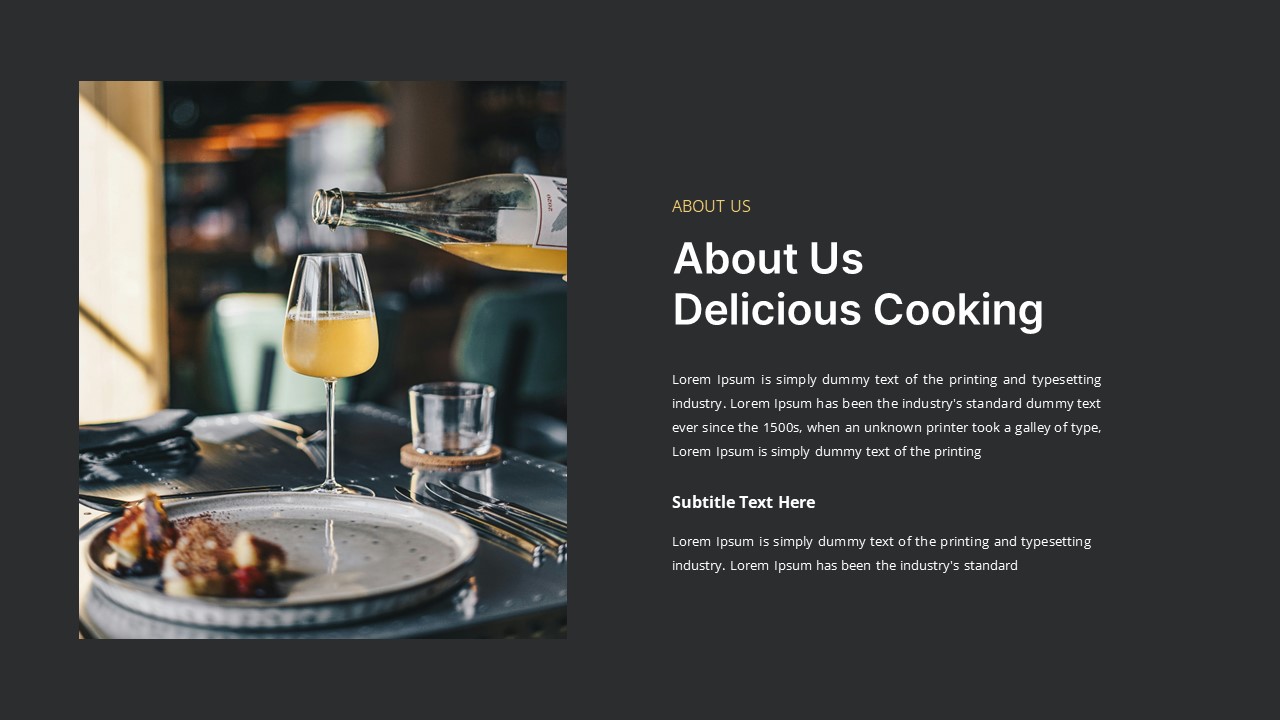 Cooking - Food PowerPoint Template, Presentation Templates | GraphicRiver