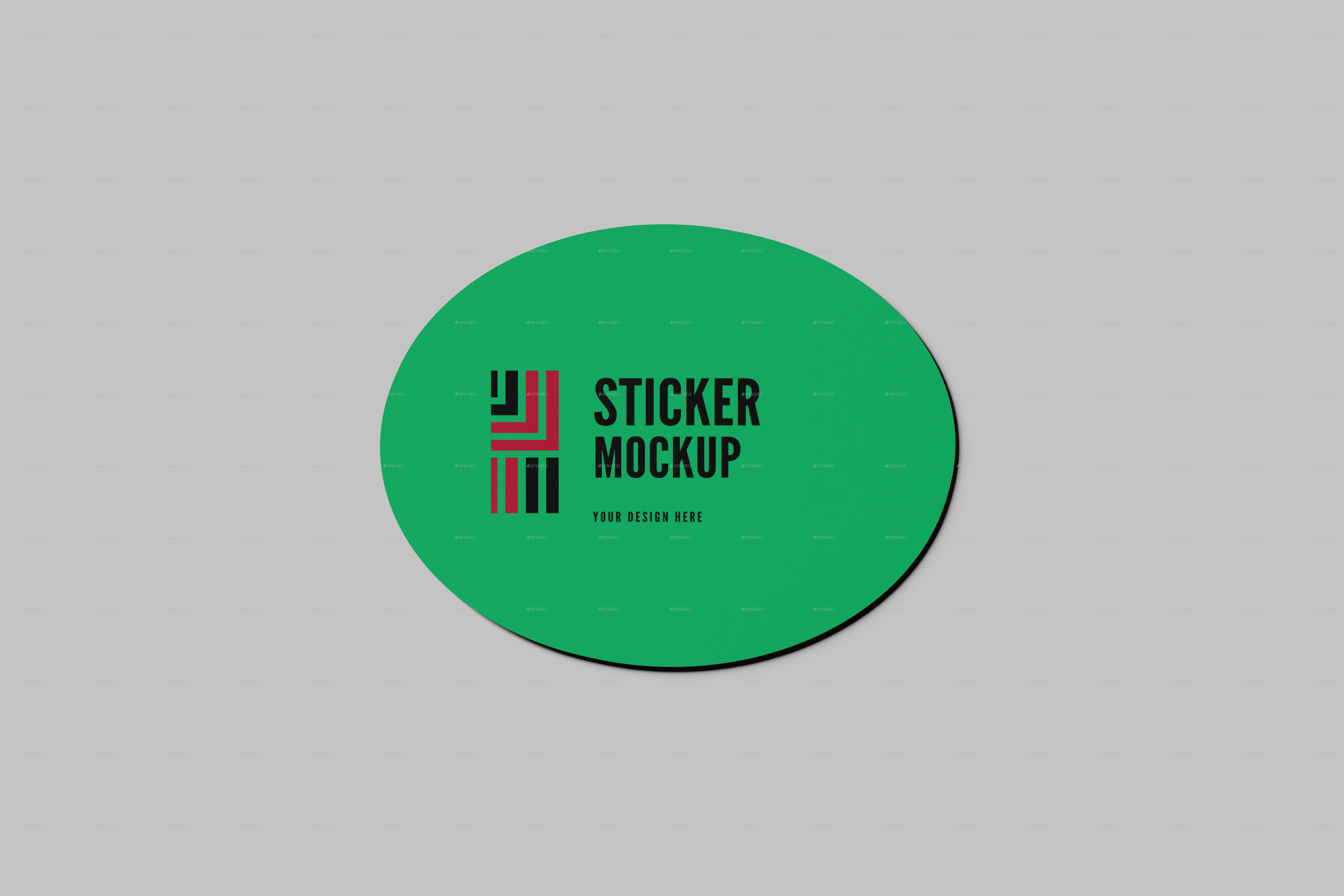 STICKER MOCKUP, Graphics | GraphicRiver