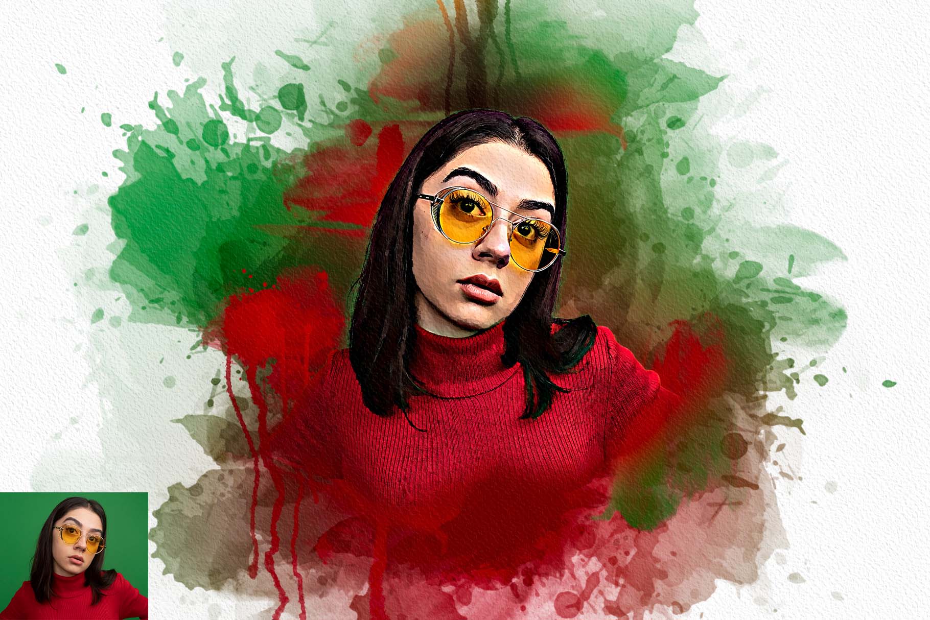 Tail-Wagging Watercolor Magic Action, Add-ons | GraphicRiver