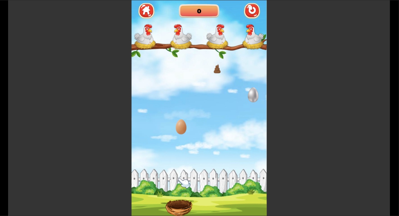 Catching Eggs - Cross Platform Casual Game by raizensoft | CodeCanyon