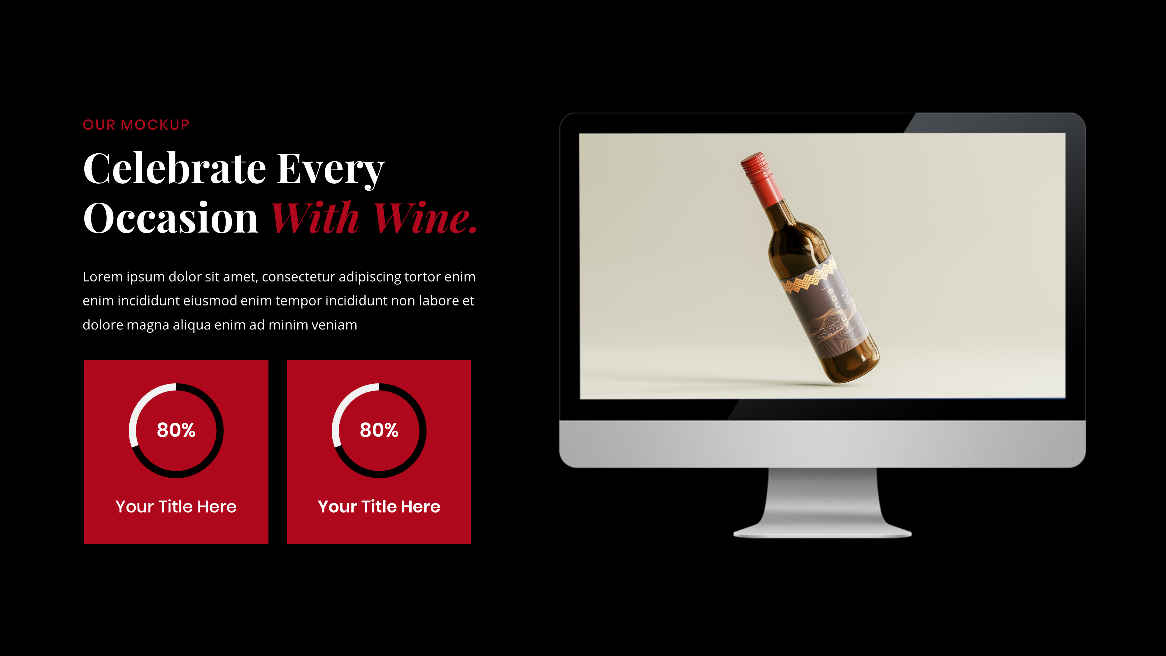 Winelock - Wine Powerpoint Template, Presentation Templates | GraphicRiver