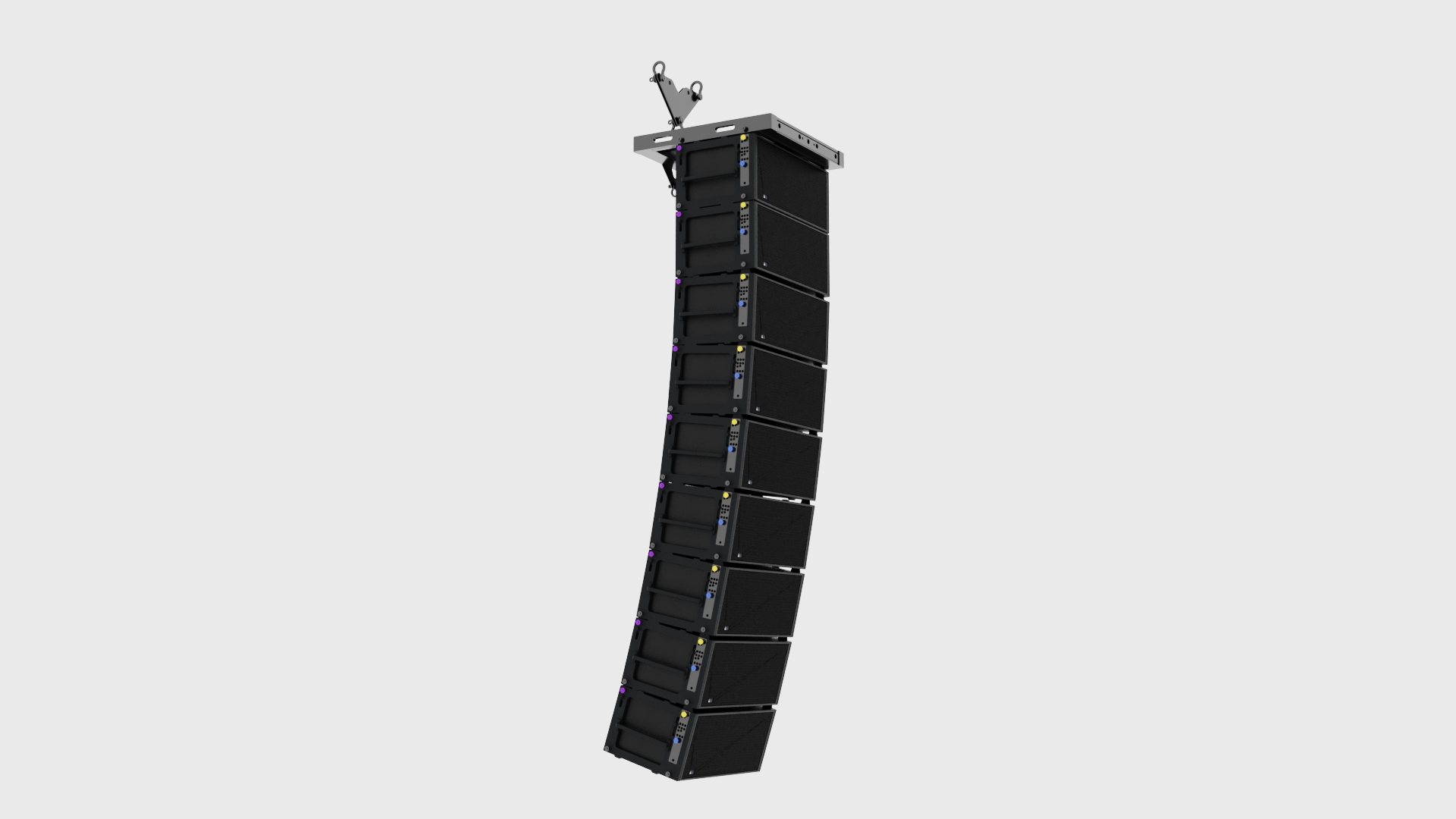 Concert Sound Systems Line Array Meyer Sound Leo by p3rless | 3DOcean