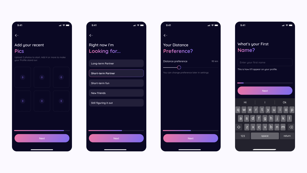 Prime Dating Flutter App Ui Kit By Thefuturelens Codecanyon