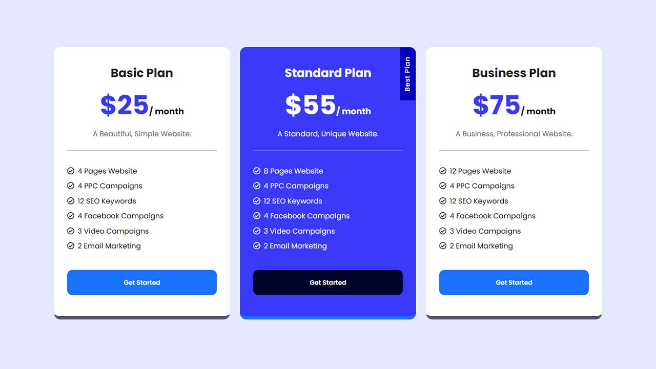 PricingXtra - Bootstrap 5 Pricing Table Section Template by themes_studio