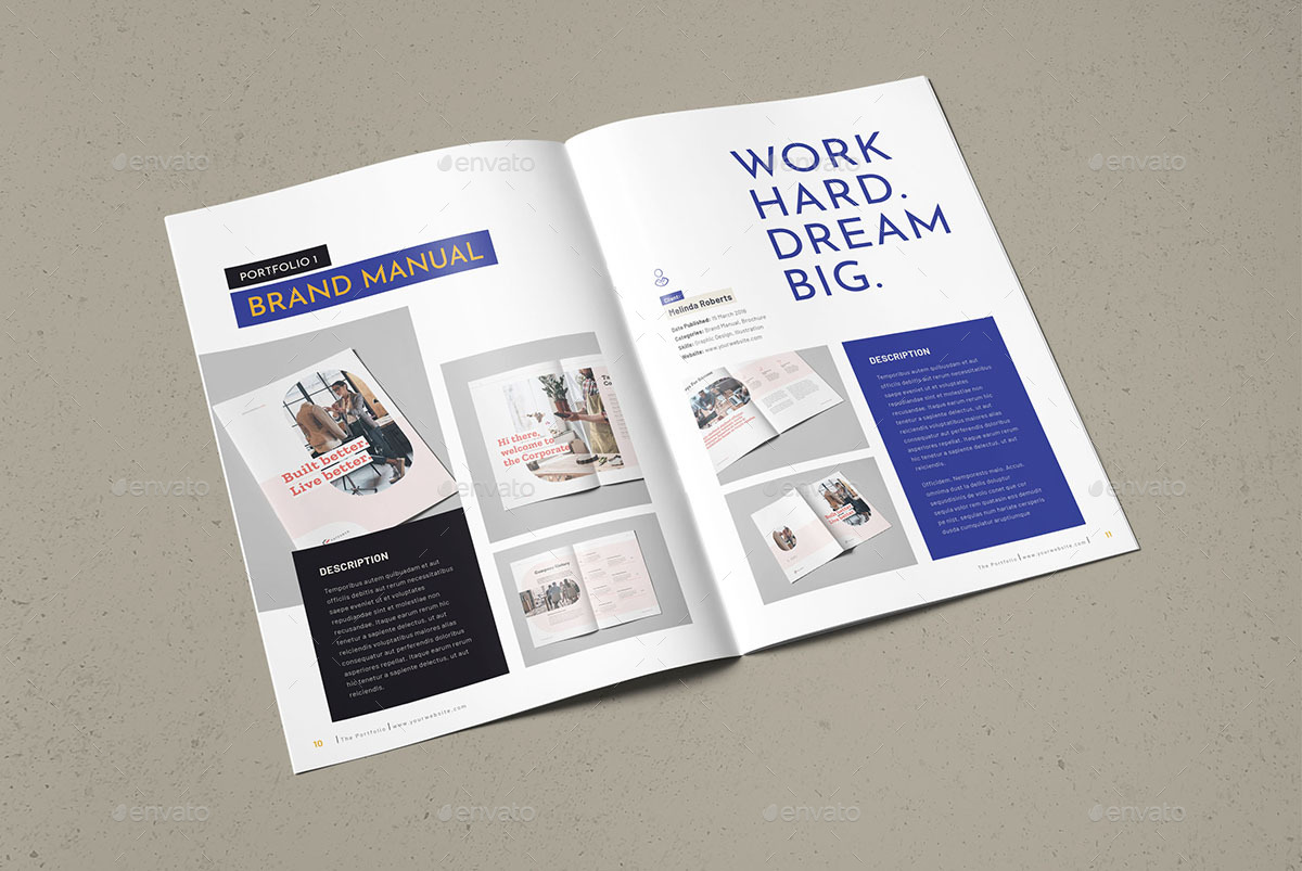 The Portfolio, Print Templates | GraphicRiver