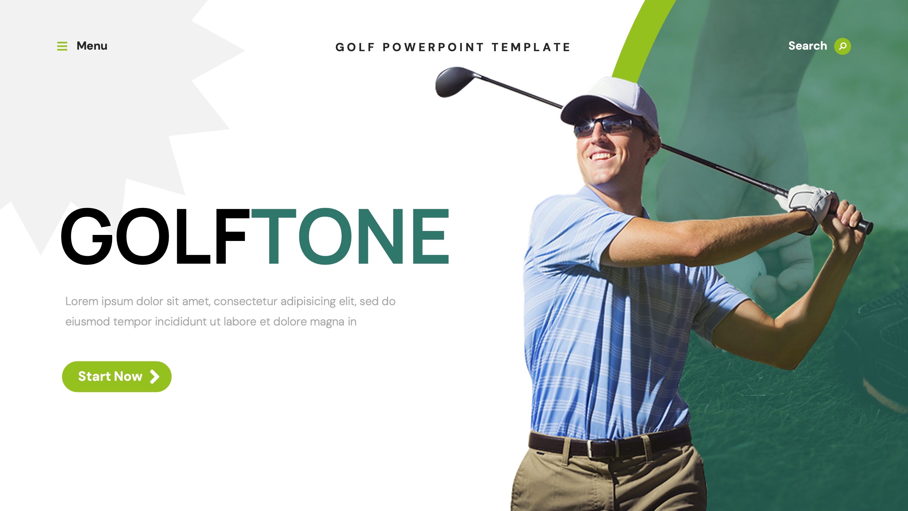 Golftone Golf Powerpoint, Presentation Templates | GraphicRiver