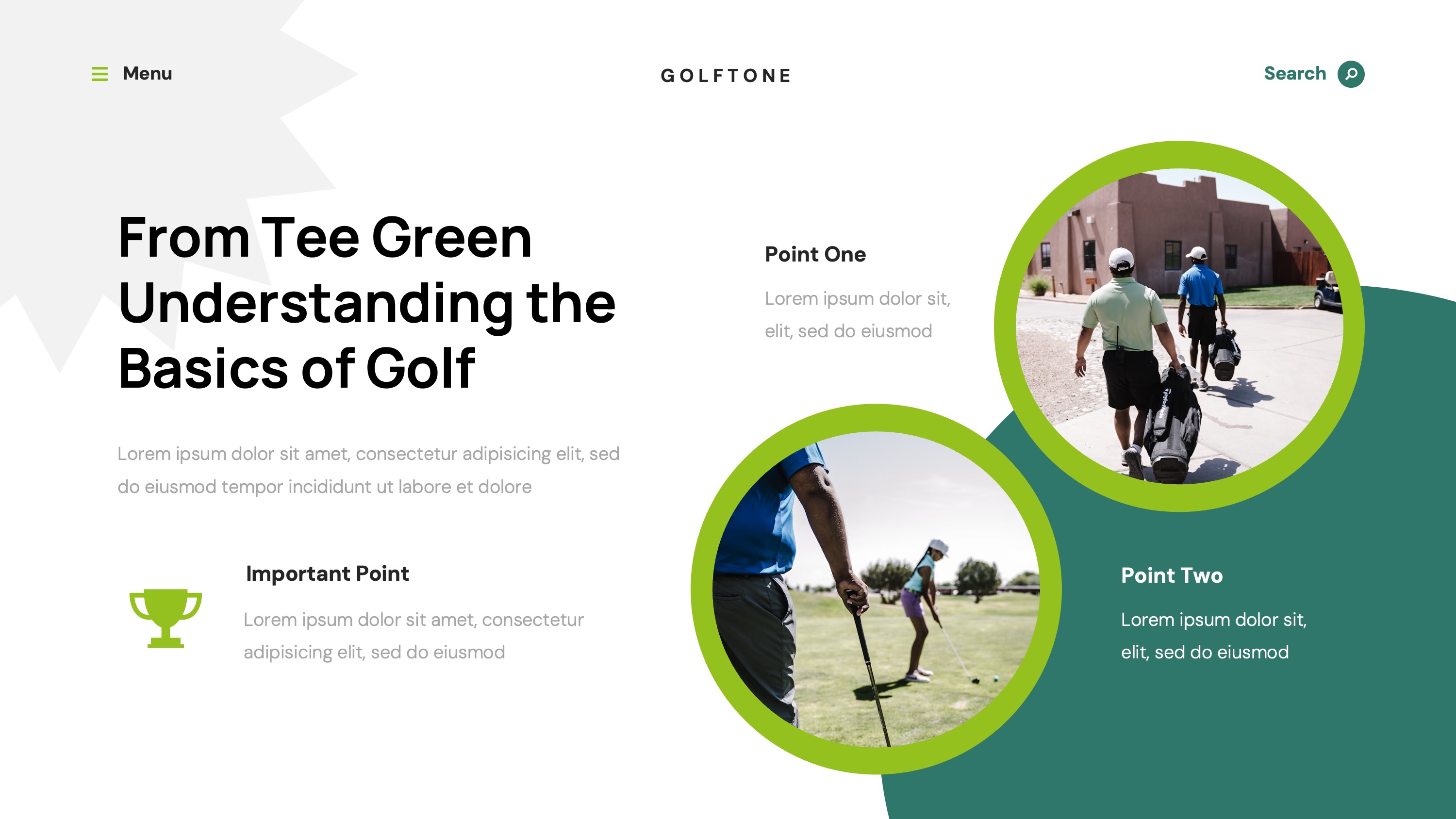 Golftone Golf Powerpoint, Presentation Templates | GraphicRiver