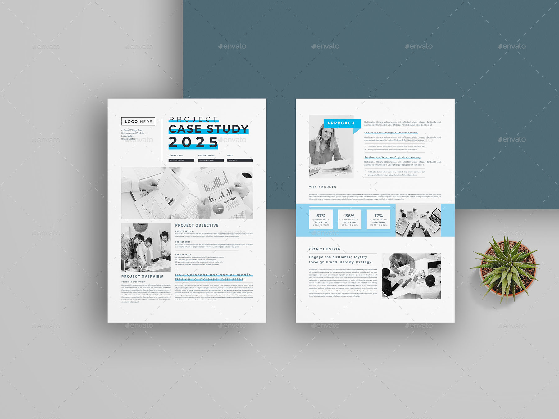 Project Case Study, Print Templates | GraphicRiver