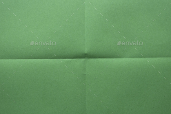 Folded green color paper for background. Stock Photo by rfaizal707