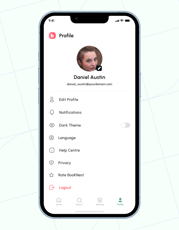 BookNest - Flutter Hotel Booking App UI Template | Figma Free by ImperiaThemes