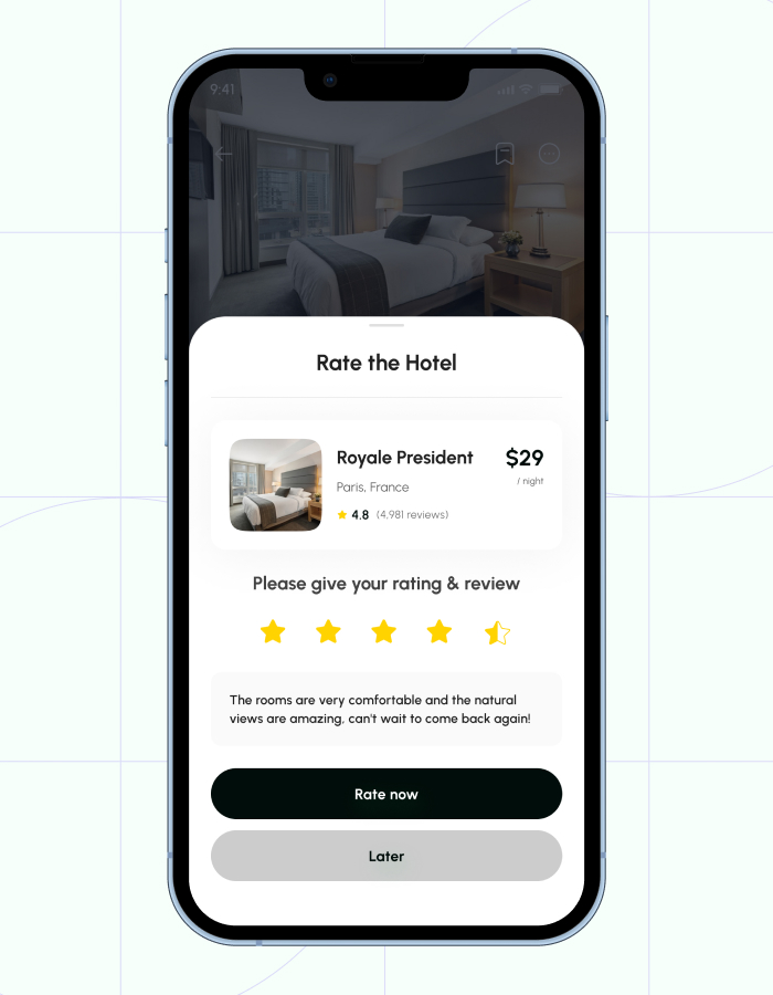 BookNest - Flutter Hotel Booking App UI Template | Figma Free by ...