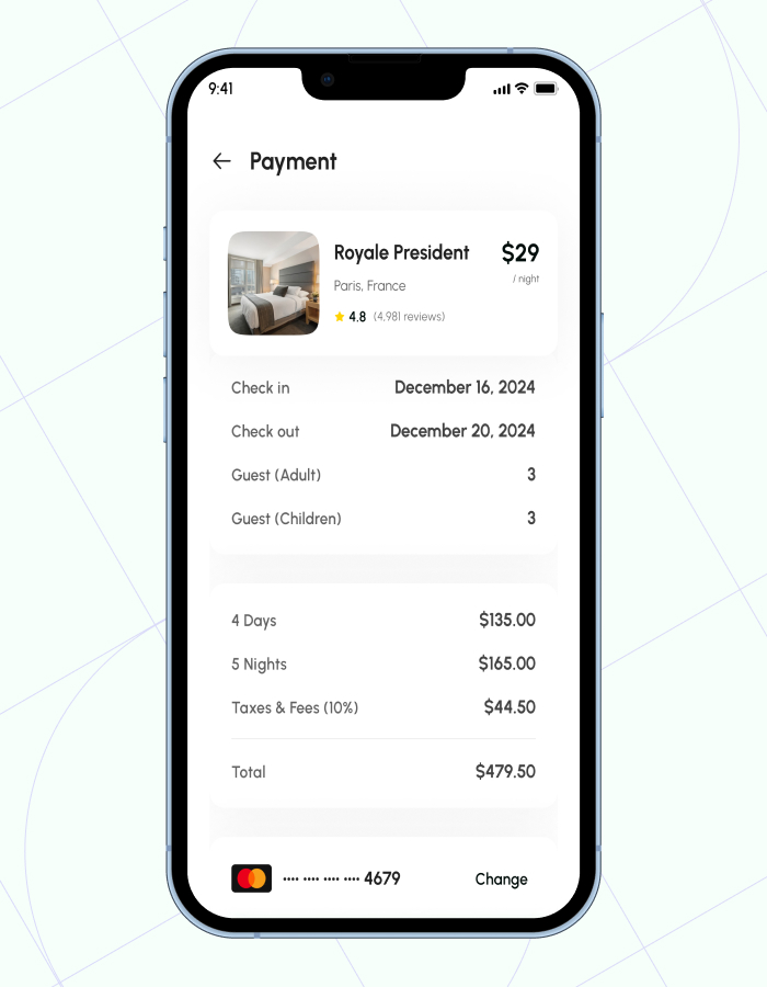 BookNest - Flutter Hotel Booking App UI Template | Figma Free by ...