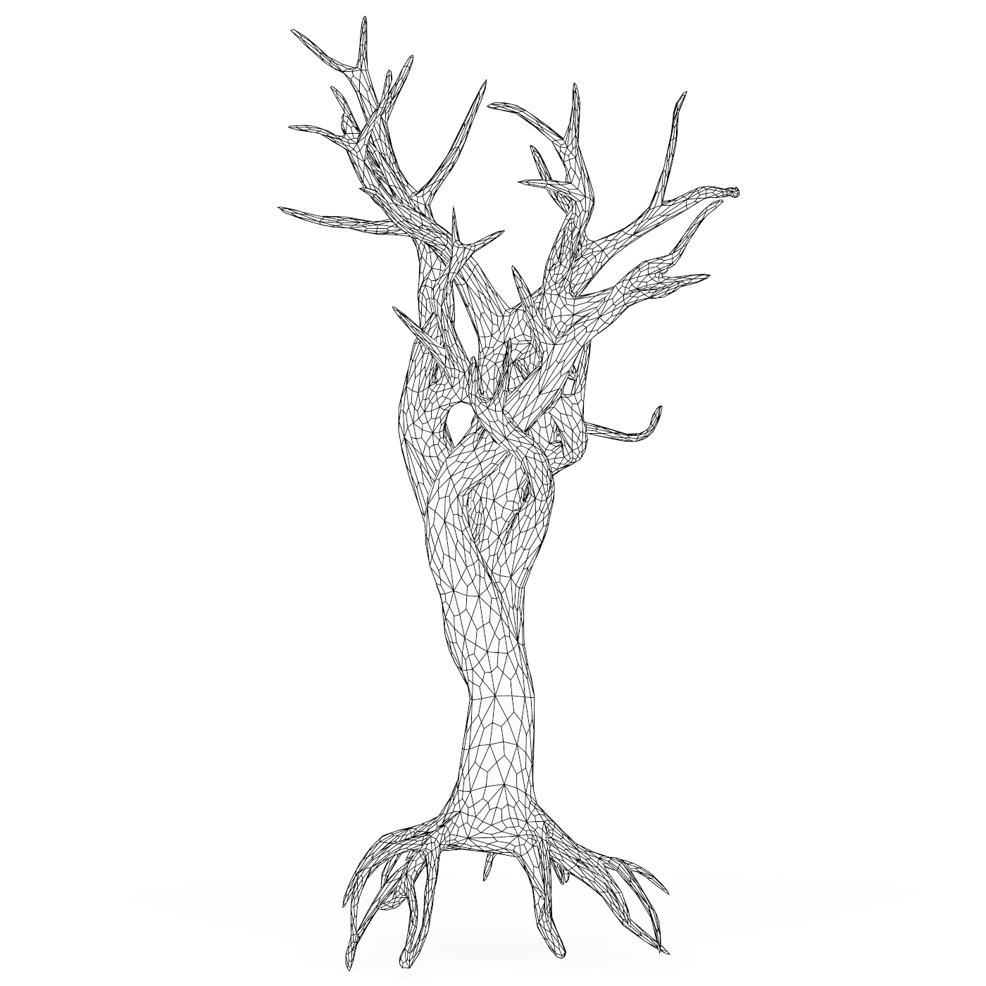 Cartoon Tree Trunk 05 by plantworld3d | 3DOcean