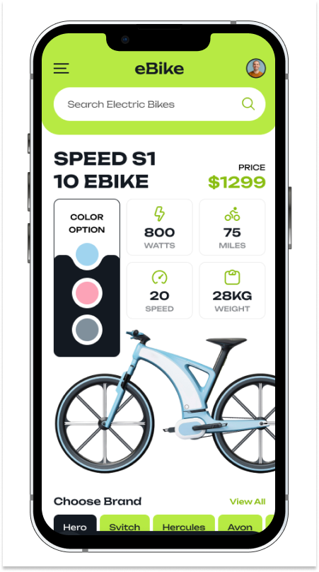 eBike - React Native CLI eCommerce Mobile App Template by IndianCoder