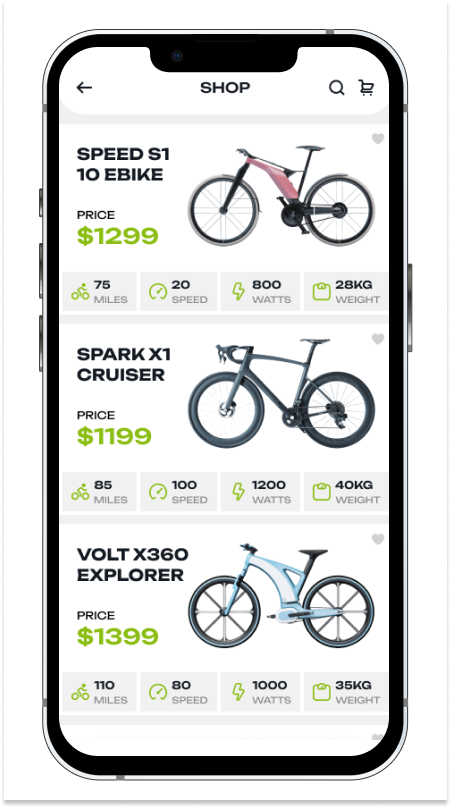 eBike - React Native CLI eCommerce Mobile App Template by IndianCoder