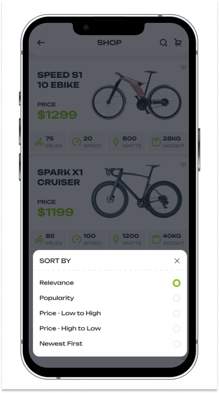eBike - React Native CLI eCommerce Mobile App Template by IndianCoder