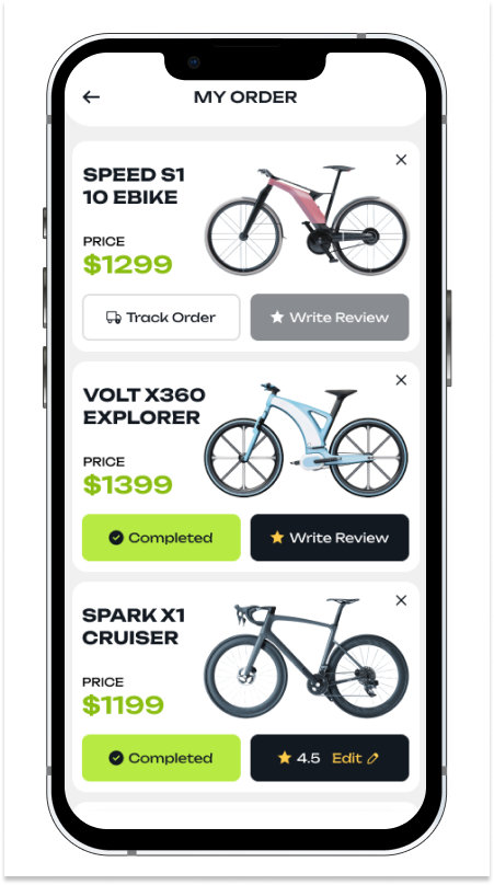 eBike - React Native CLI eCommerce Mobile App Template by IndianCoder