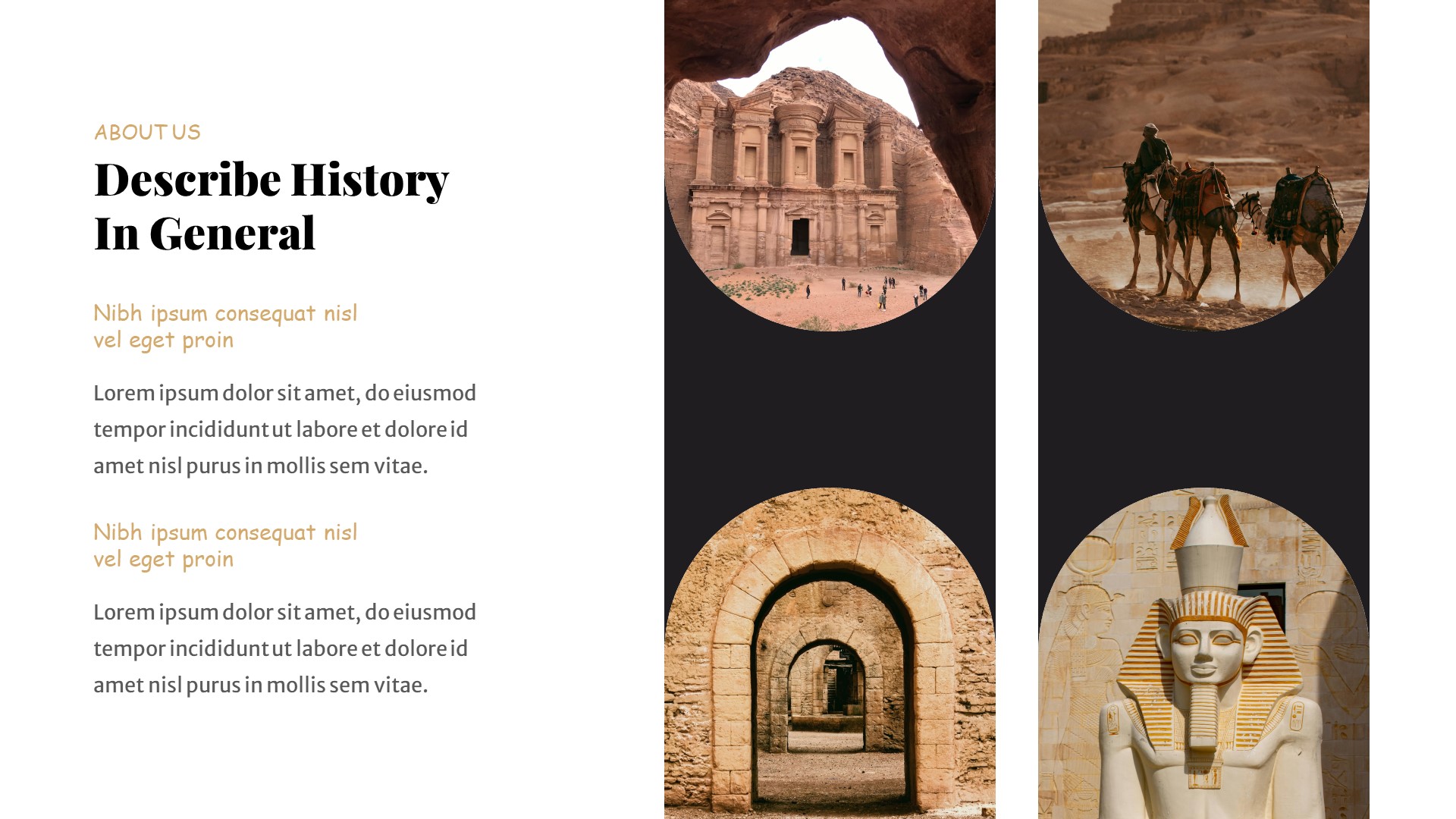 Historiz - Historical Study Google Slides Template, Presentation Templates