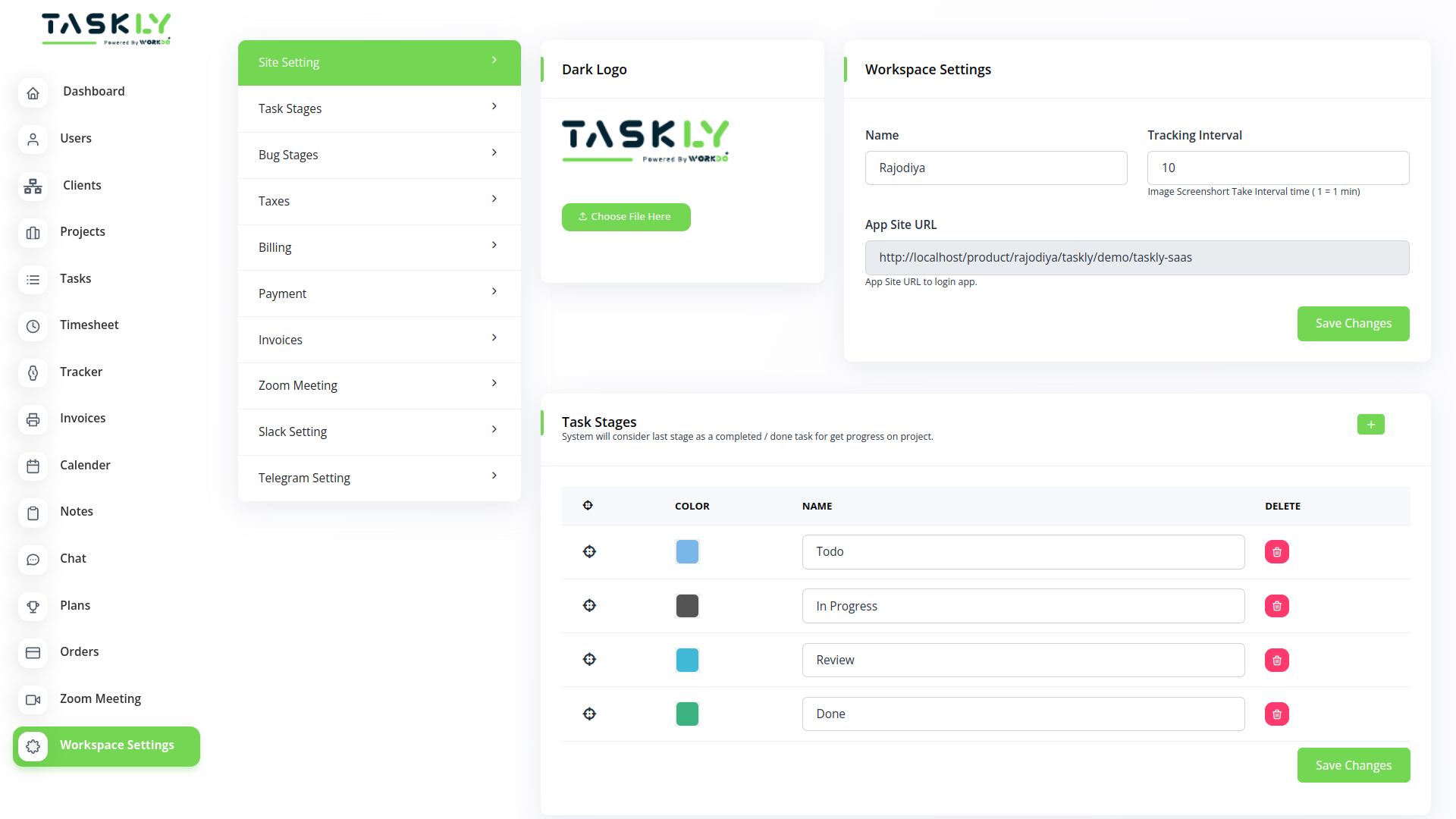 TASKLY SaaS – Project Management Tool by WorkDo | CodeCanyon