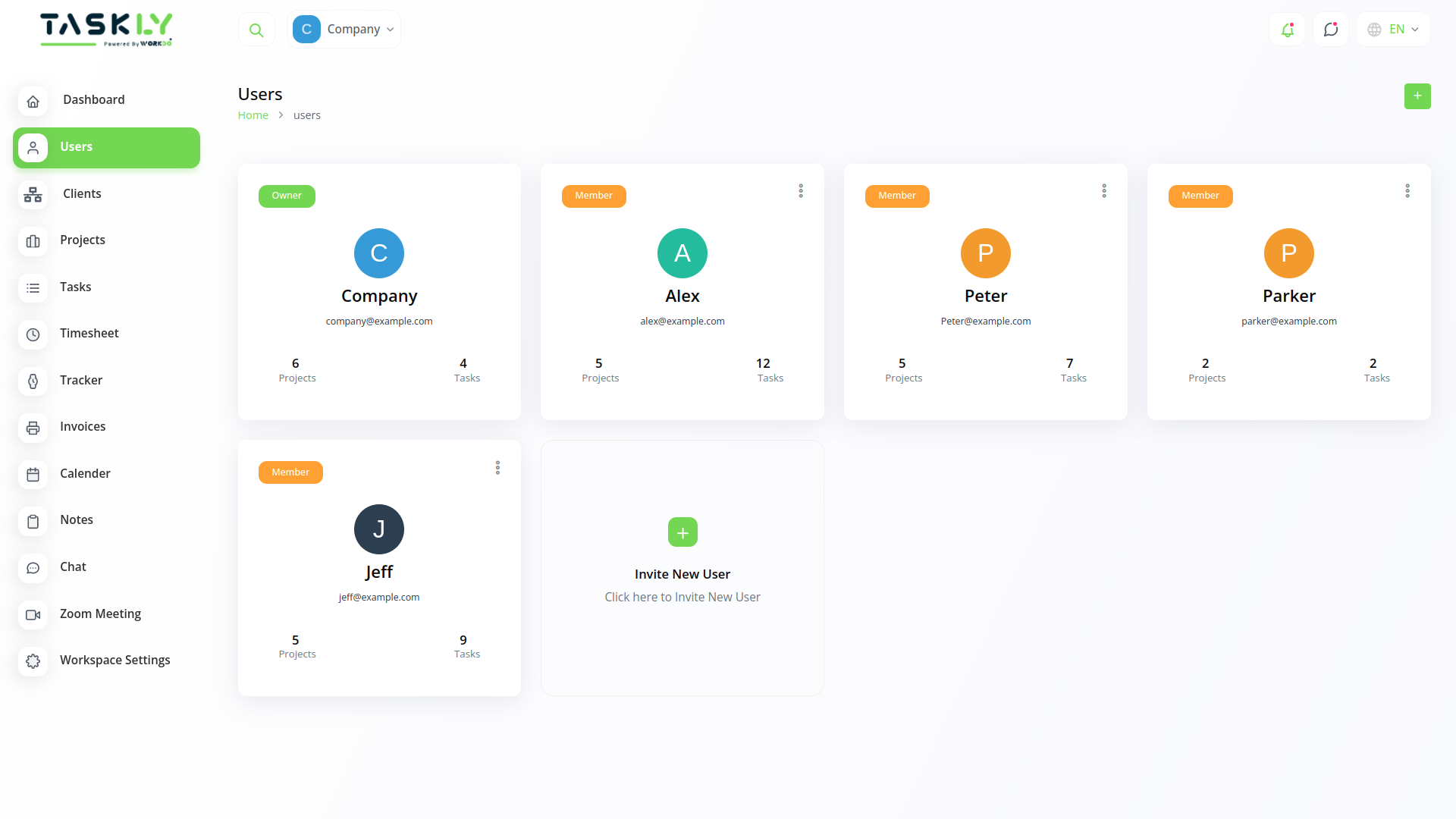 TASKLY – Project Management Tool by WorkDo | CodeCanyon