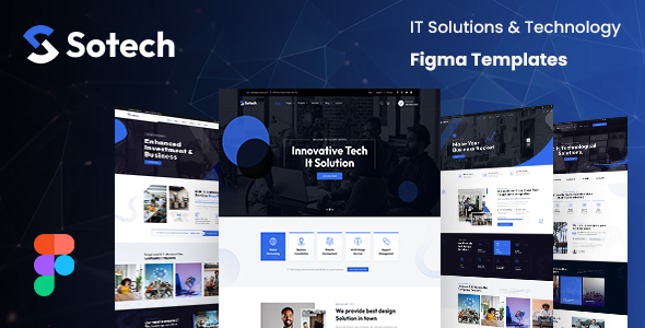 Sotech - Technology & IT Solutions Figma Template by thimshop | ThemeForest
