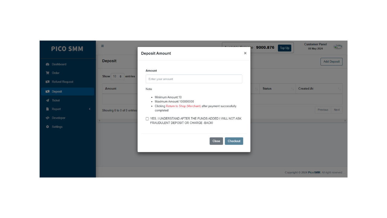 PicoSMM - Social Media Marketing Script Panel by picotechofficial ...