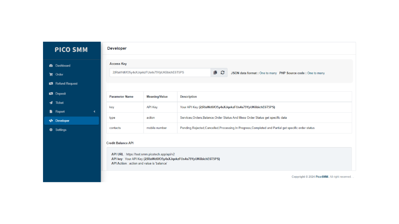 PicoSMM - Social Media Marketing Script Panel by picotechofficial | CodeCanyon