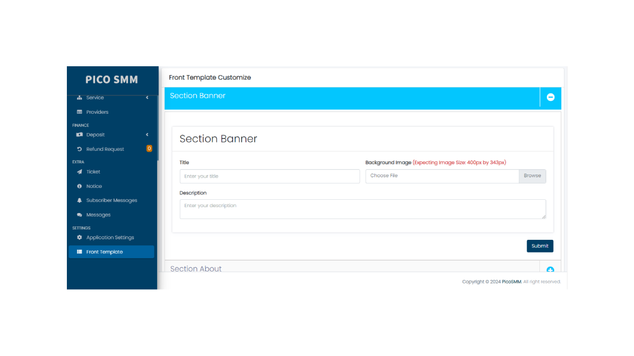 PicoSMM - Social Media Marketing Script Panel by picotechofficial ...