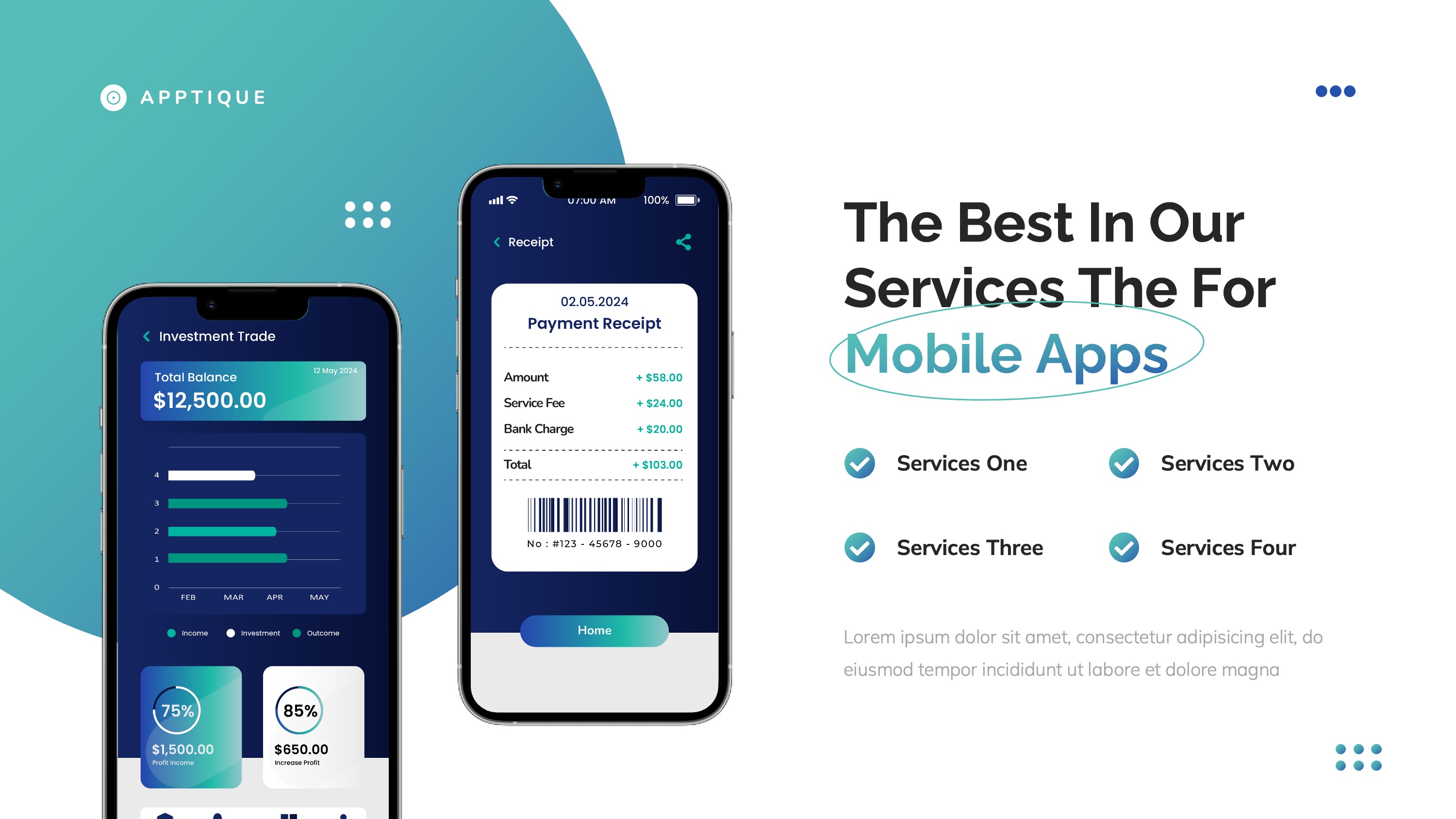 Mobile Apps Google Slide, Presentation Templates | GraphicRiver