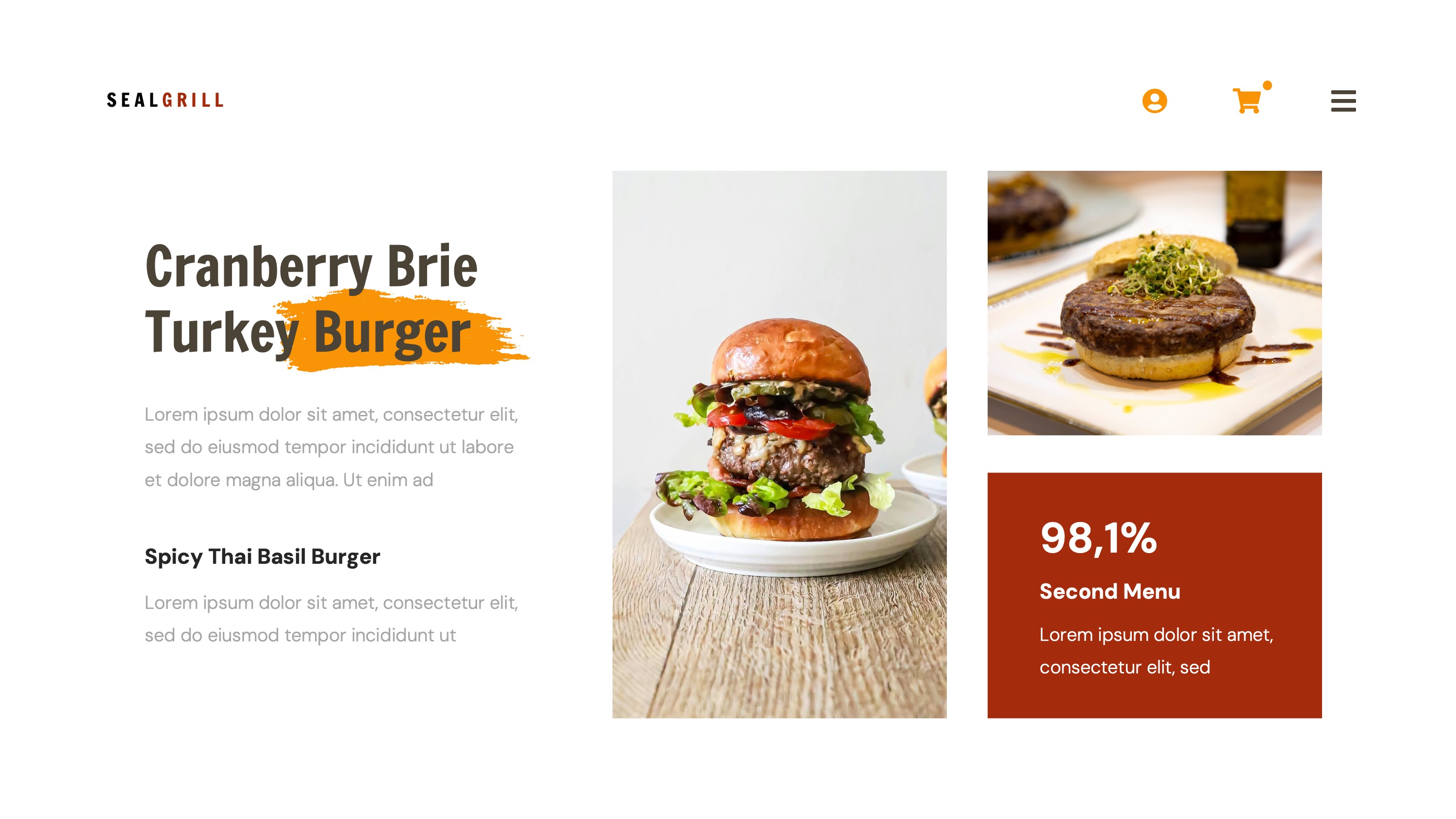 SEALGRILL Burger PowerPoint, Presentation Templates | GraphicRiver